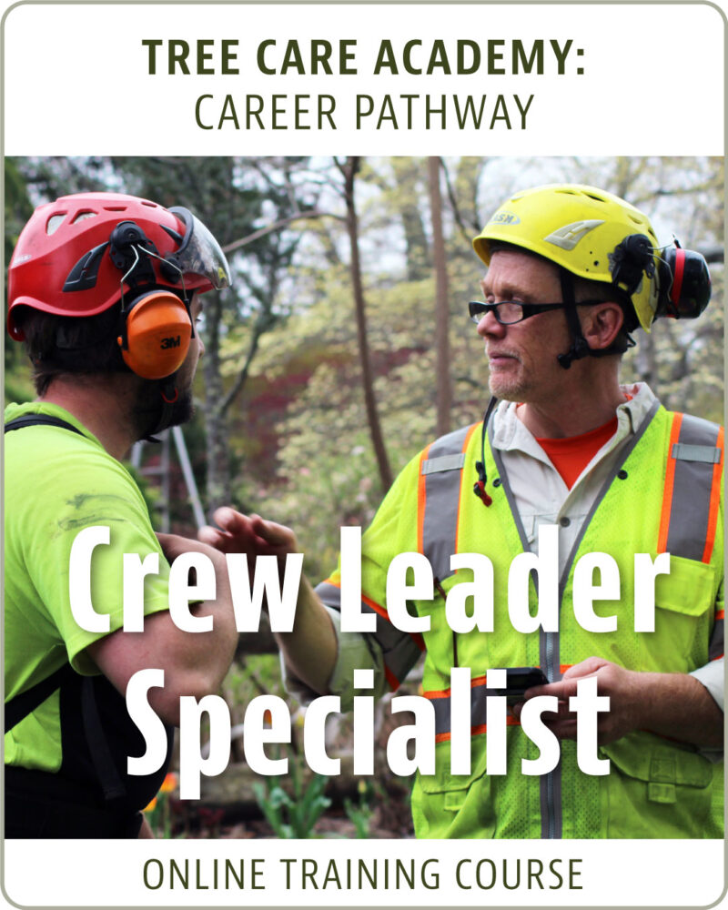 Crew Leader Specialist - Tree Care Industry Association, LLC.